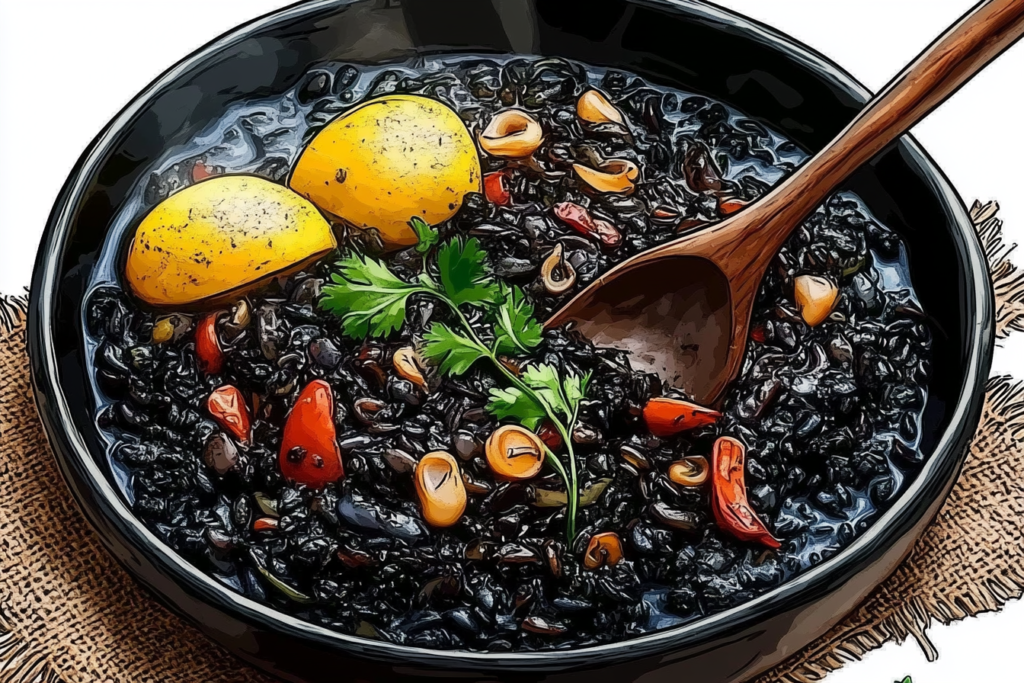 Arròs Negre: Spain’s Deeply Flavoured Black Rice - cookdom.blog