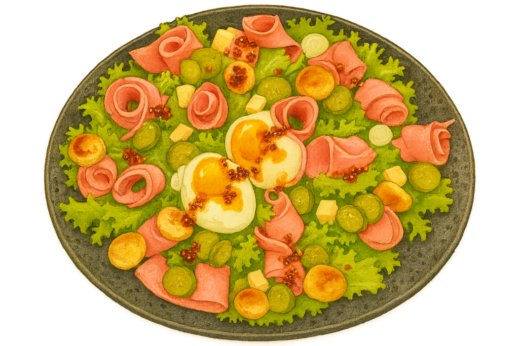 Parisian Salad: The Art of Composed Salads - cookdom.blog