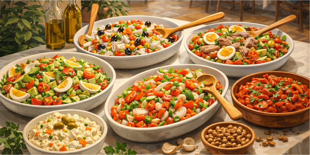 Spanish Salad Culture: A Culinary Exploration - cookdom.blog